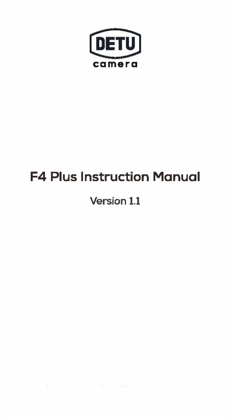 Zhejiang Detu Internet F4PLUS DETU F4 Plus Professional 360 degree ...