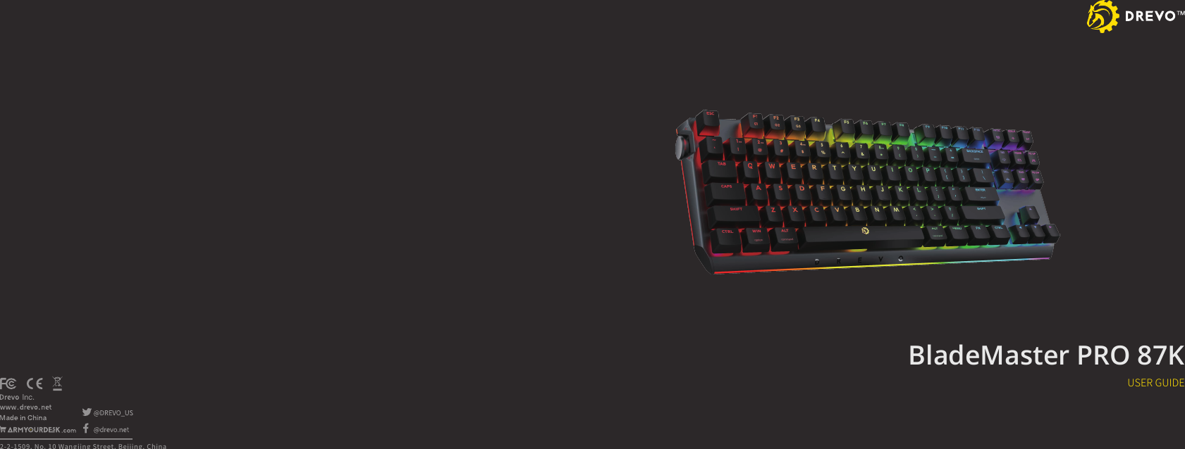 Zhengzhou Fanshi Network Technology KM002 DREVO BladeMaster PRO ...