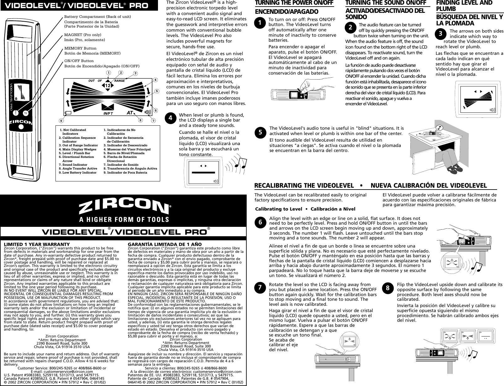 Zircon Videolevel 5 0 Pro 1 Owner S Manual zircon-videolevel-5-0-pro-1-owner-s-manual