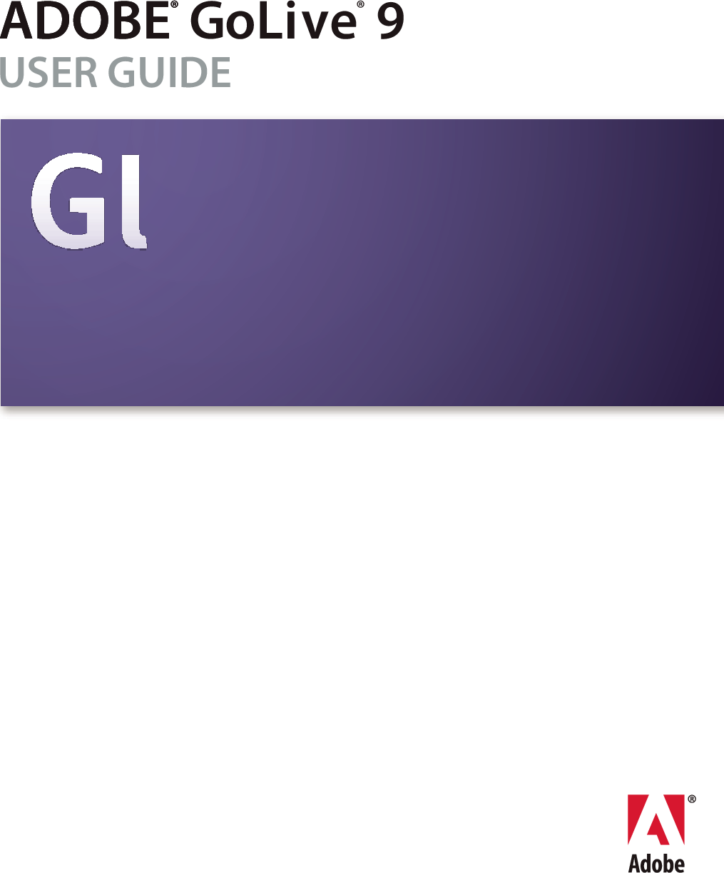 Adobe Go Live 9.0 User Guide Golive En
