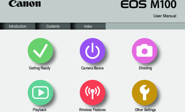 Canon EOS M100 Operating Instructions UM EN