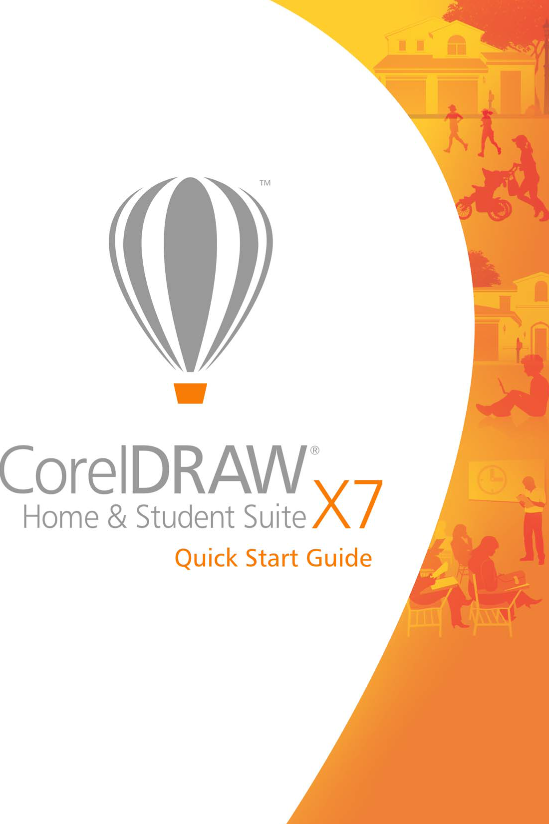 Corel CorelDRAW Home & Student Suite X7 Quick Start Guide Draw Manual ...
