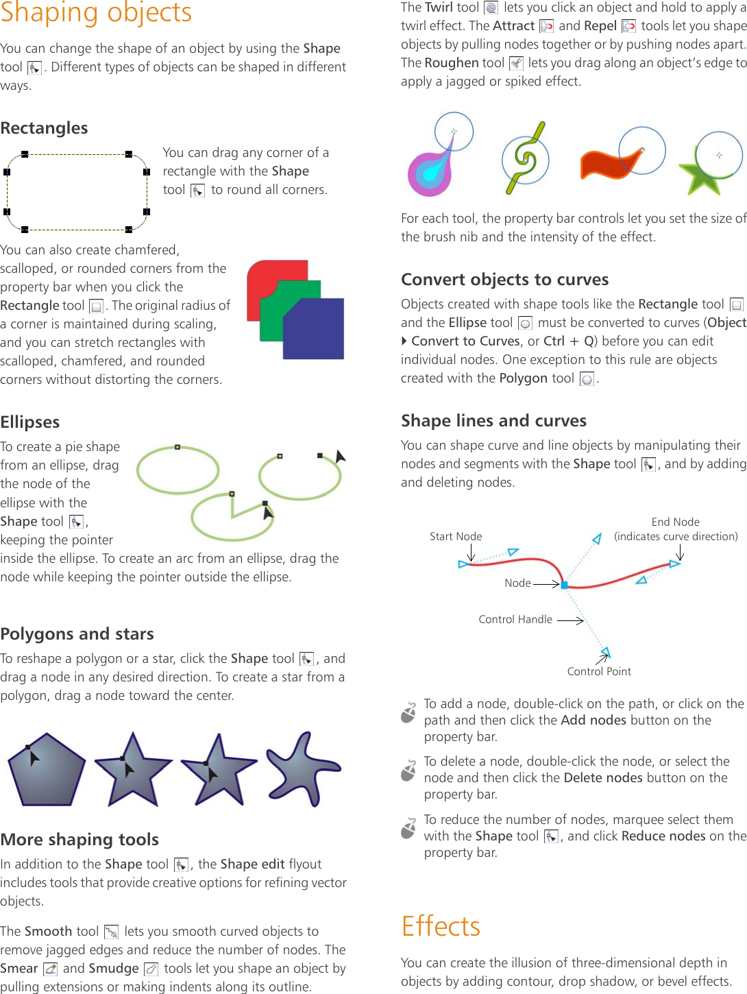 Corel CorelDRAW Home & Student Suite X7 Quick Start Guide Draw Manual ...