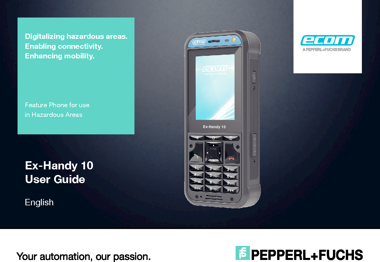 ecom instruments 500080GR01 featurephone User Manual