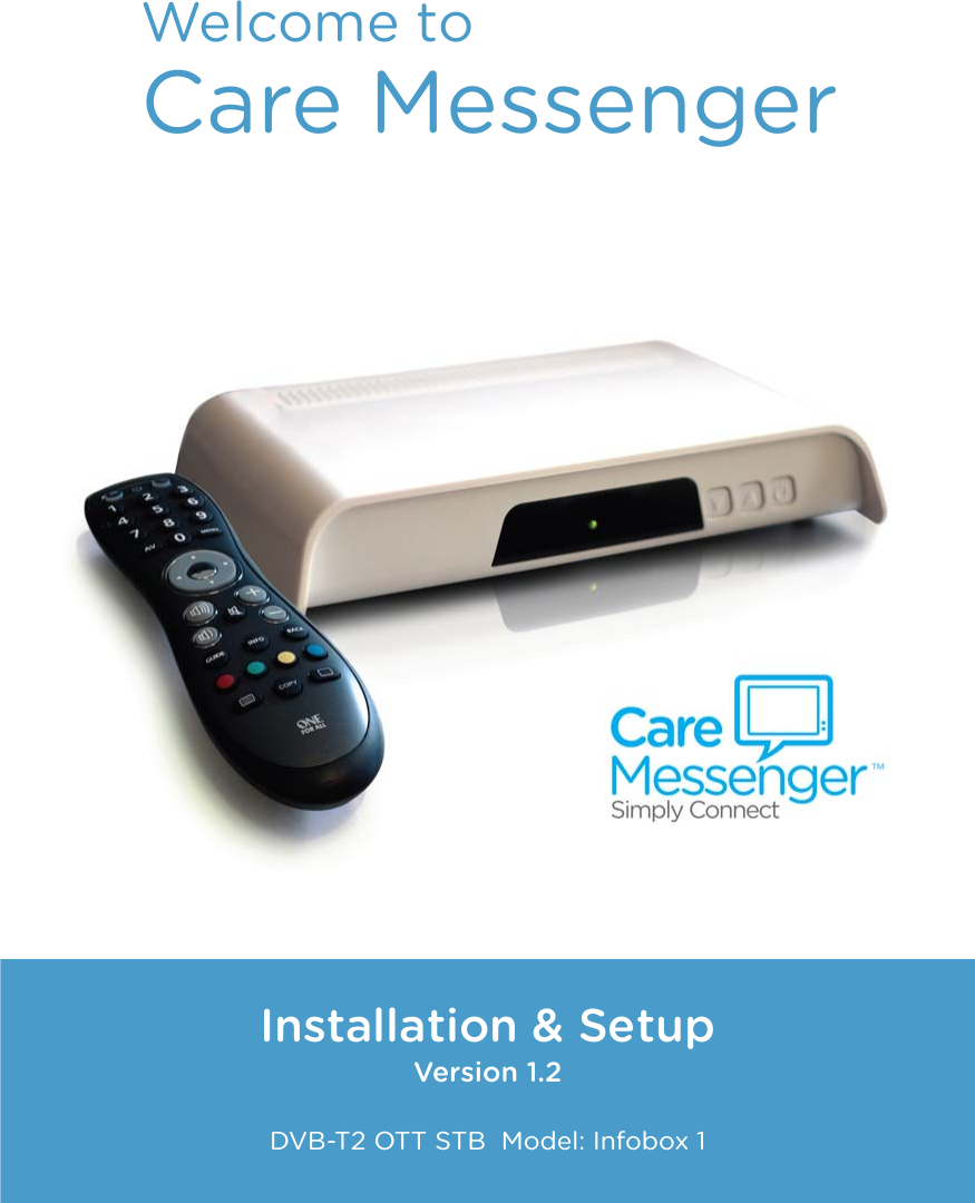 i Spy Digital INFOBOX1 DVB-T2 OTT STB User Manual CM installation user ...