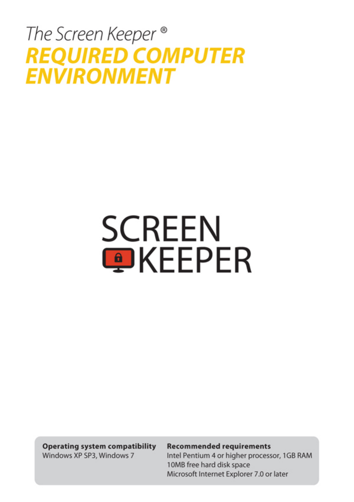 Semilink SKD-01 Screen Keeper Wireless USB dongle User Manual