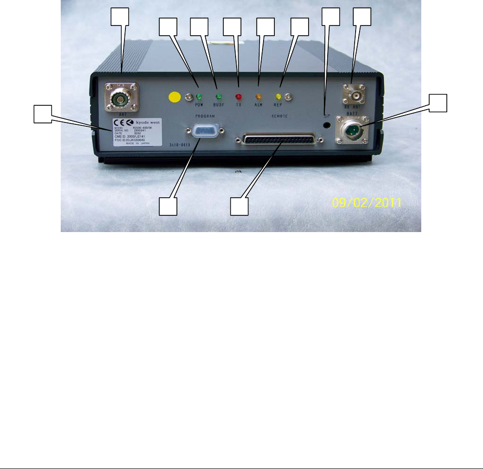 Kyodo West KG50640E FULL-DUPLEX MOBILE RADIO User Manual