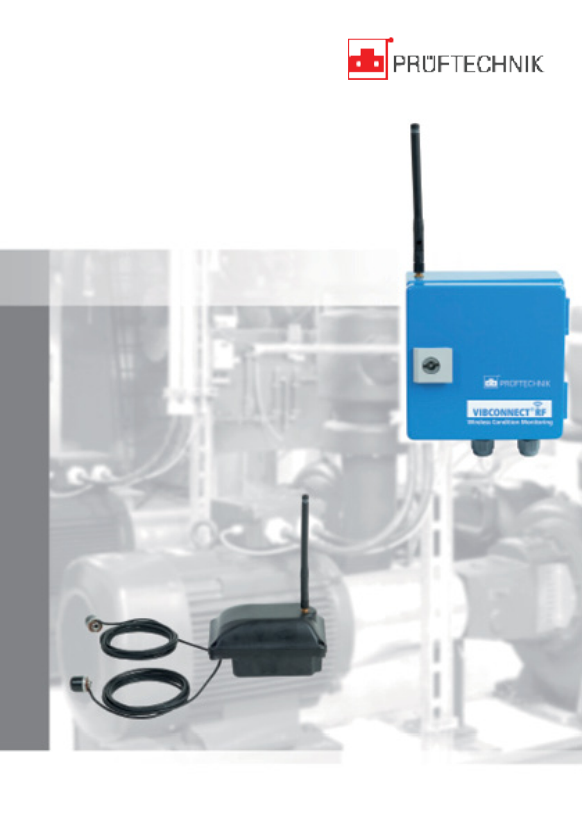 PR FTECHNIK Condition Monitoring VCRFBR VIB CONNECT RF (Bridge) User Manual