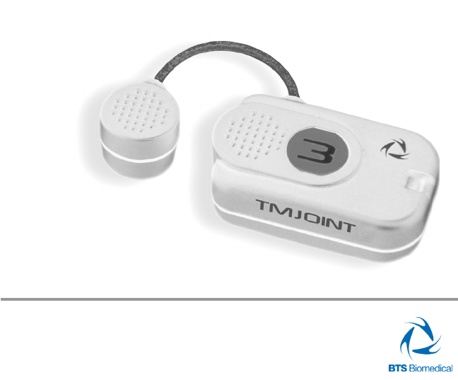 BTS BTSWEMG2 Wireless EMG sensor for EMG system User Manual ERTMJ 00998 ...