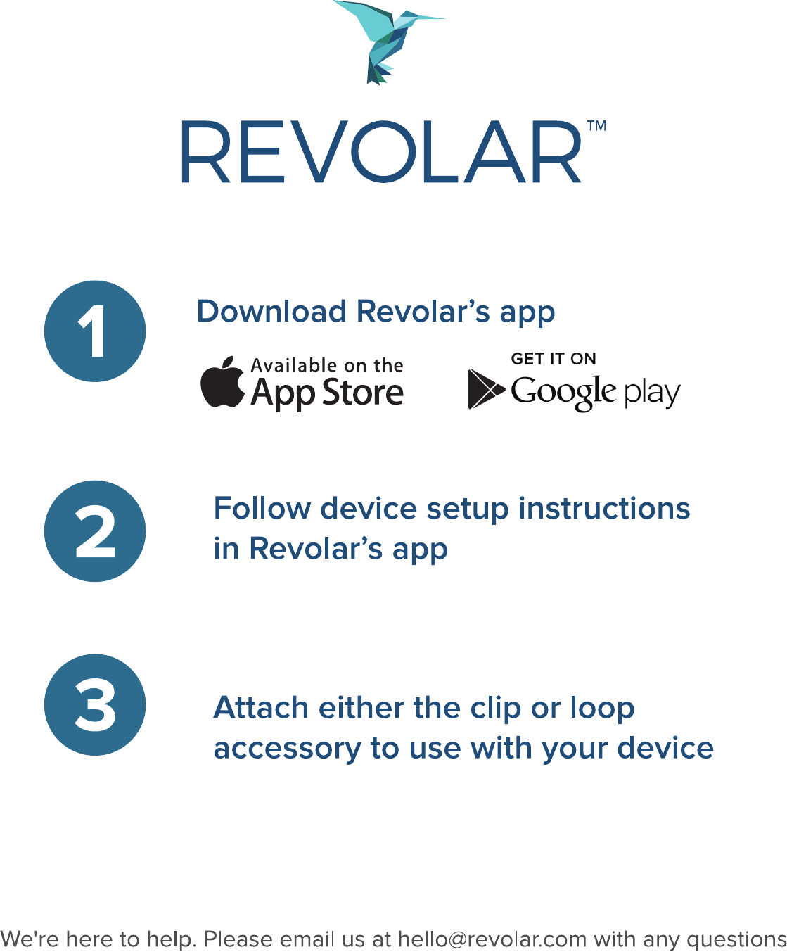 Revolar MD001 Personal safety alert User Manual Revolar Packaging Insert 4