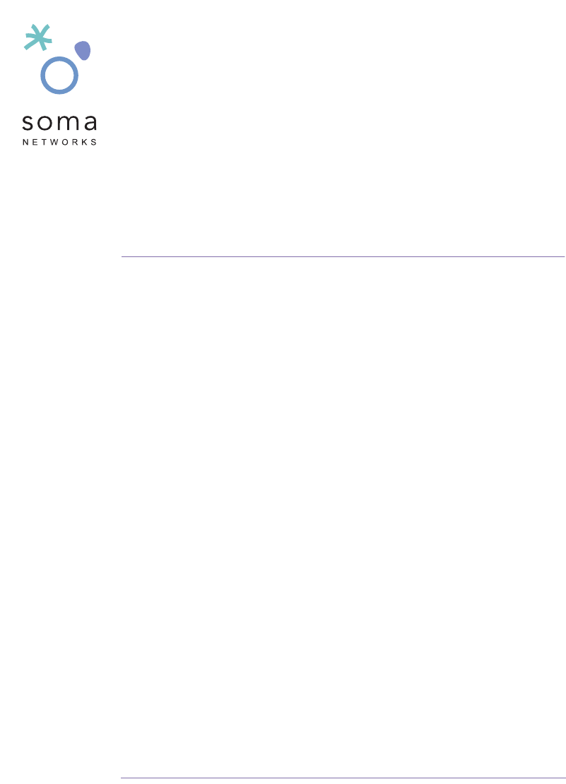 SOMA Networks SPW0402420004 SOMAPort User Manual SOMAport Setup Guide