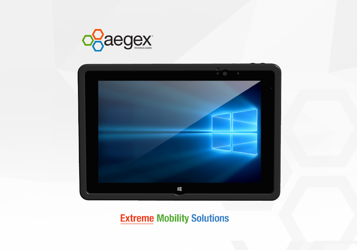 Aegex Technologies AEGEX10-LTD01 10.1 inches Mobile computer tablet ...