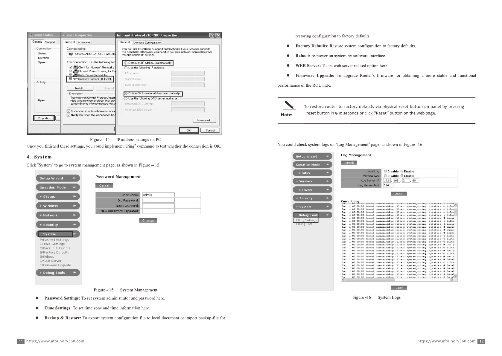 Afoundry Electronic EW1200 Wireless Router User Manual 1