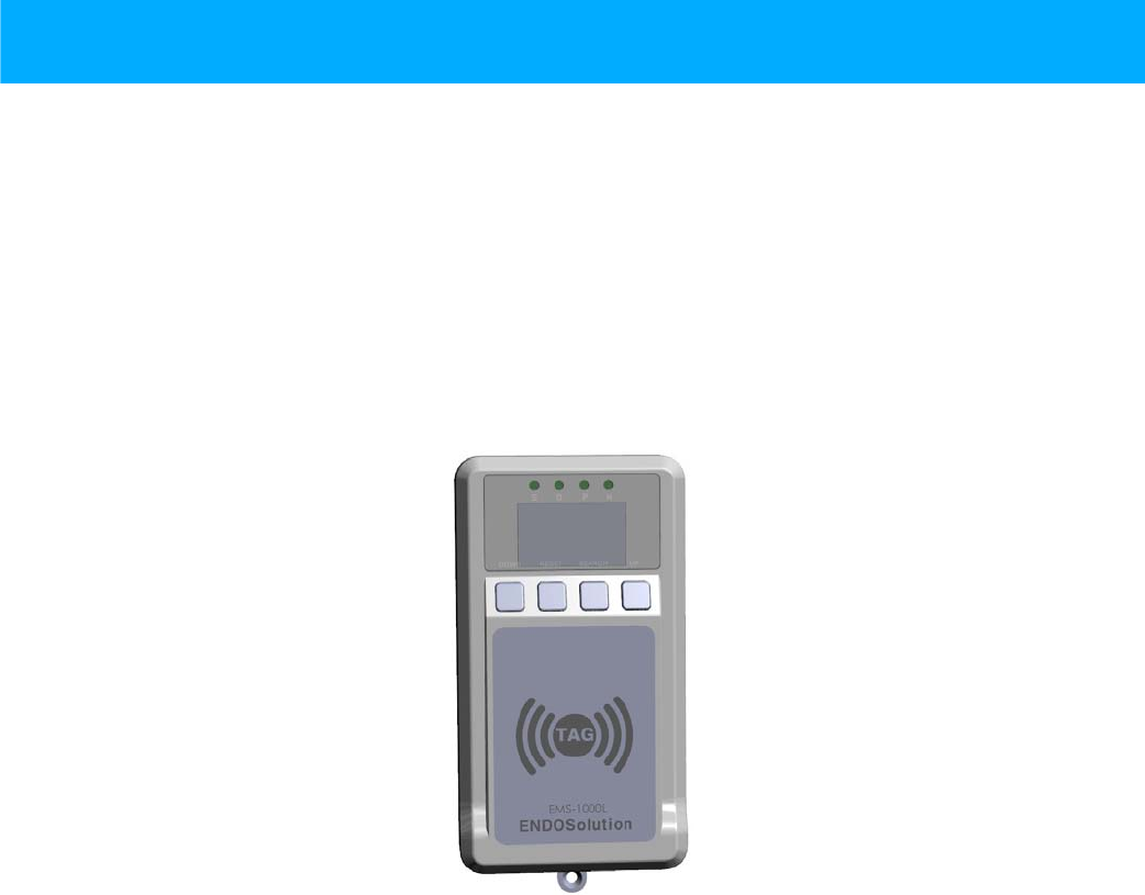 EndoSolution ETS-1000L ENDO TRACKER User Manual