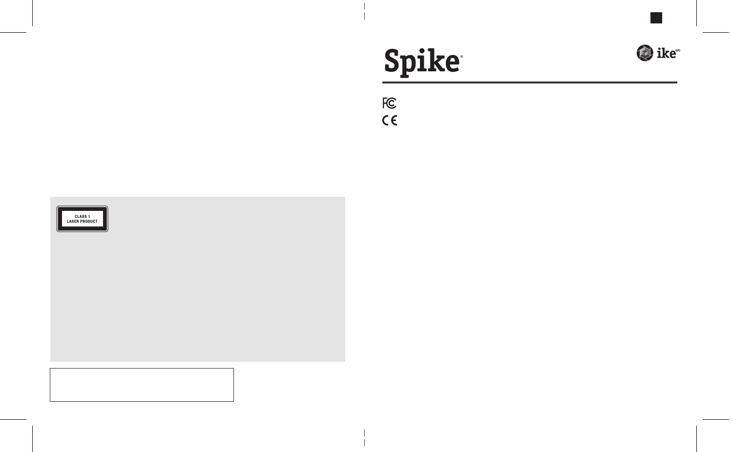 ikeGPS SP02 Spike User Manual Spike tablet safety manual 1