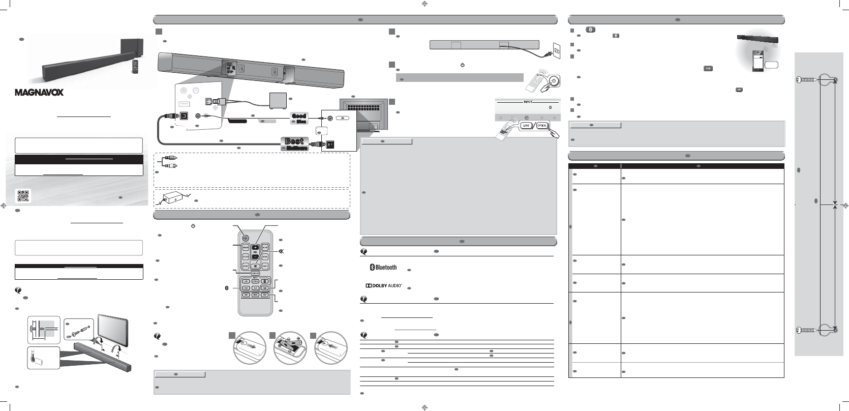 Funai Electric Co XHC00UH SOUNDBAR User Manual XHC00UH FWSB415E A EnFr ...