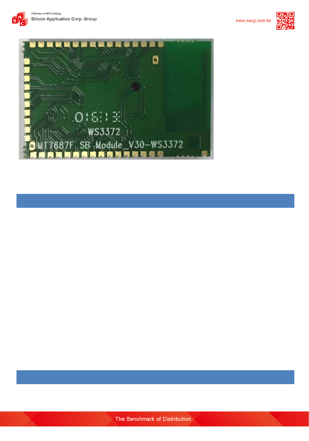 Silicon Application MT7687MODULE MT7687 MODULE User Manual MT7687MODULE ...