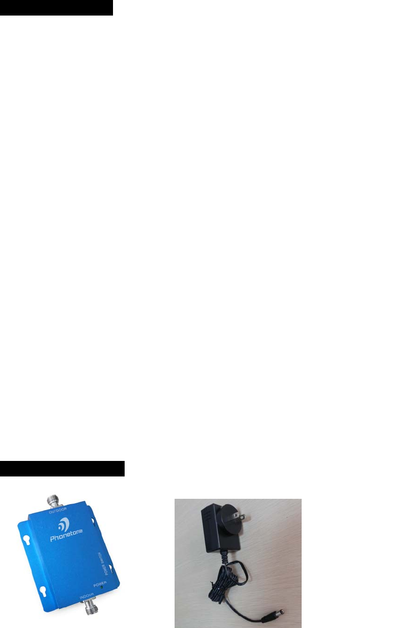 Phonetone Technology PTENC980D Cell Phone Signal Booster User Manual ...