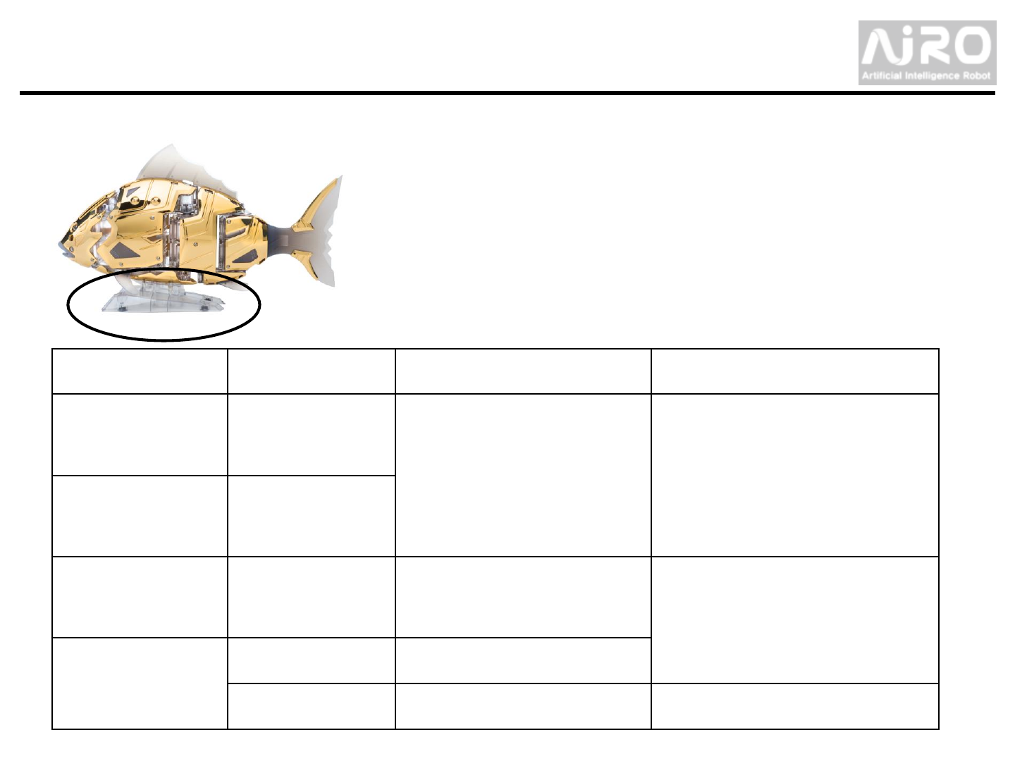 AIRO MIRO-9 Aquarium Fish Robot User Manual 1