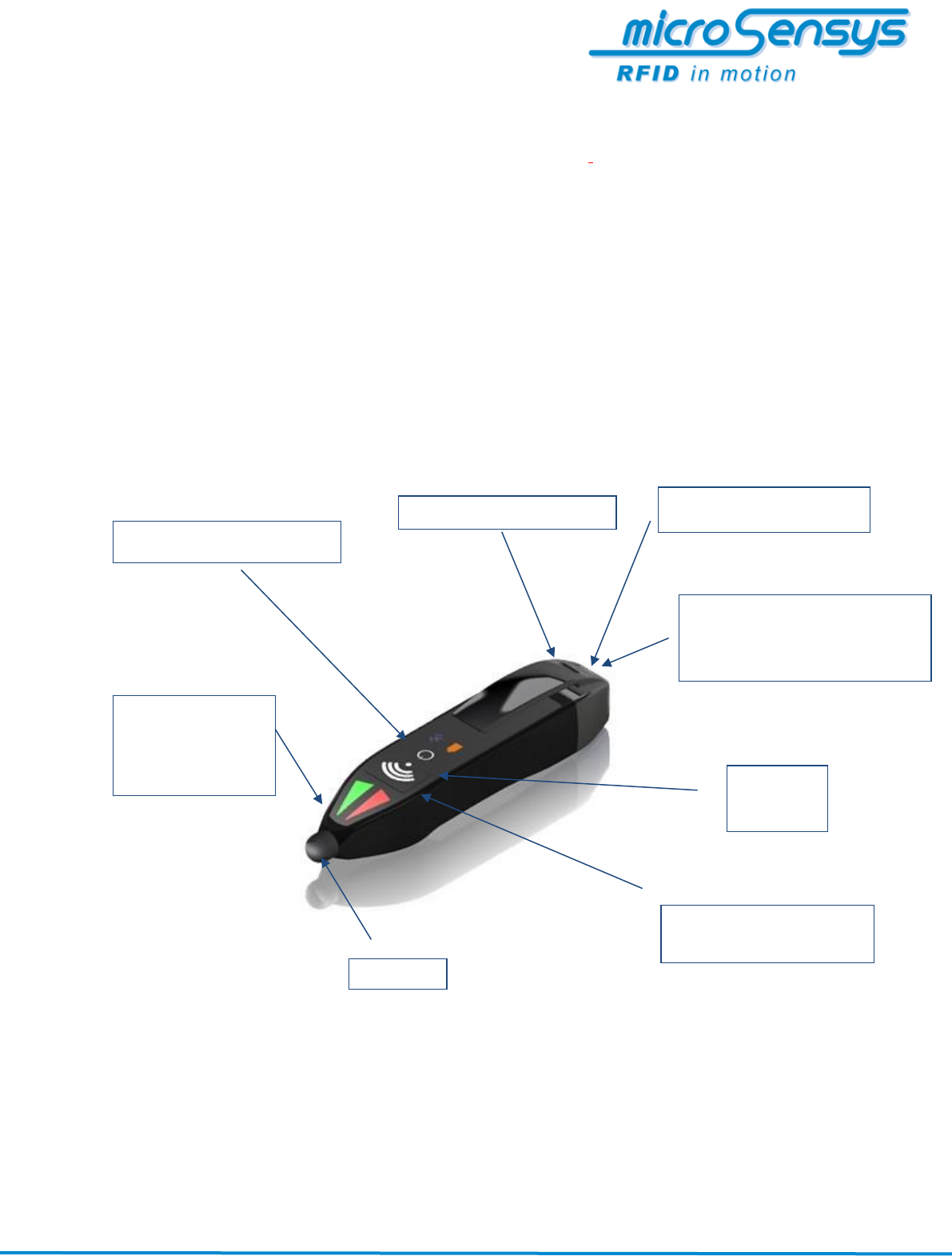 Microsensys PENSOLIDUFX RFID Pen Style Read/Write Unit PENsolid UHFcc ...