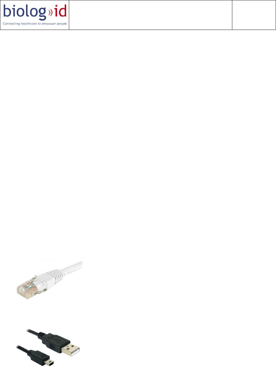Biolog id PRD73108B RFID reader with a package antenna User Manual