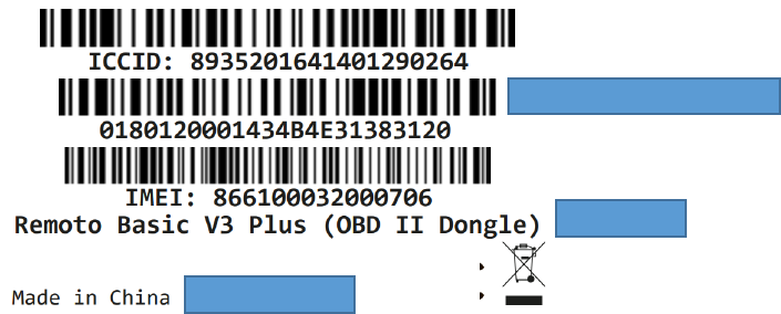 Bright Box RB3P Remoto Basic V3 Plus OBDII Dongle User Manual 15 RB3P ...