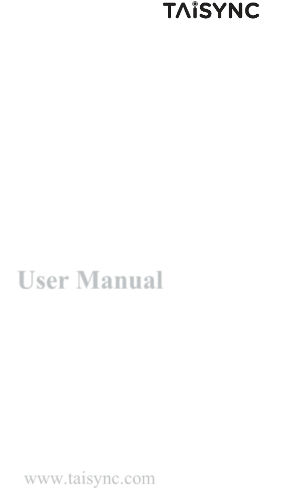 Taisync Technology T18V12110 2.4GHz HD Wireless Link User Manual