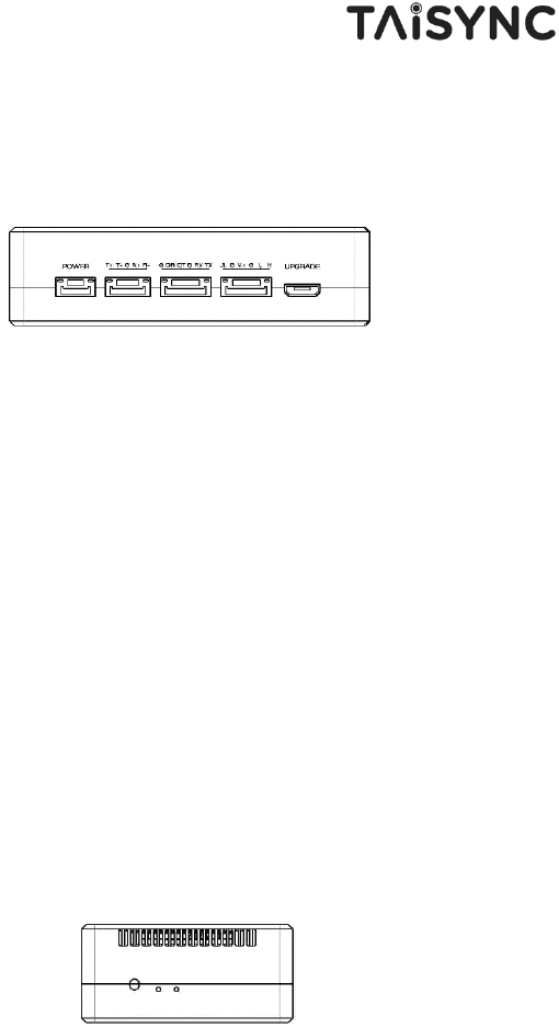 Taisync Technology T18V12110 2.4GHz HD Wireless Link User Manual