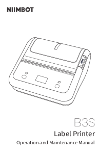 NIIMBOT B3S Label Printer User Manual