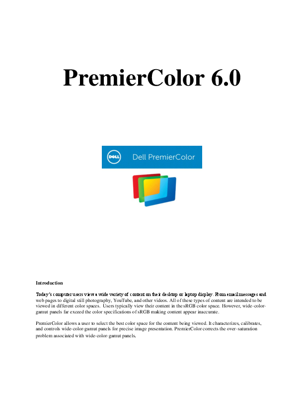 PremierColor 6 - Dell