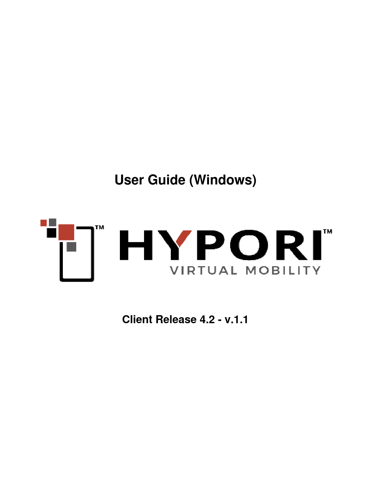 HYPORI Virtual Mobile User Guide