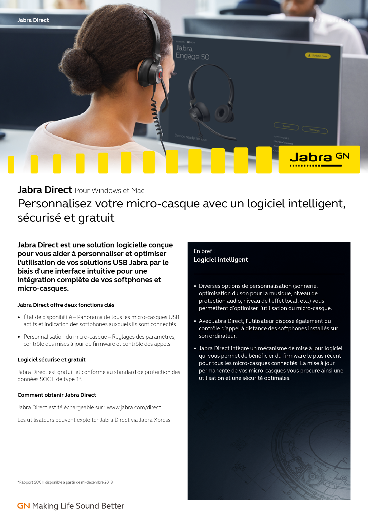 Jabra Direct: Intelligent Headset Management Software for Windows and Mac
