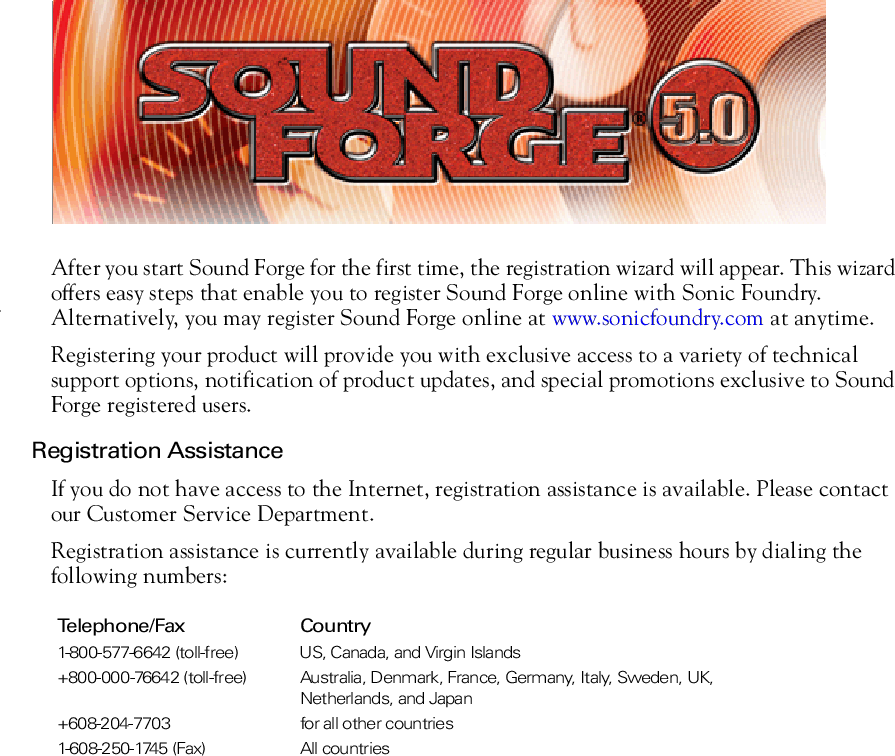 Sony Sound Forge 5.0 User Manual Guide
