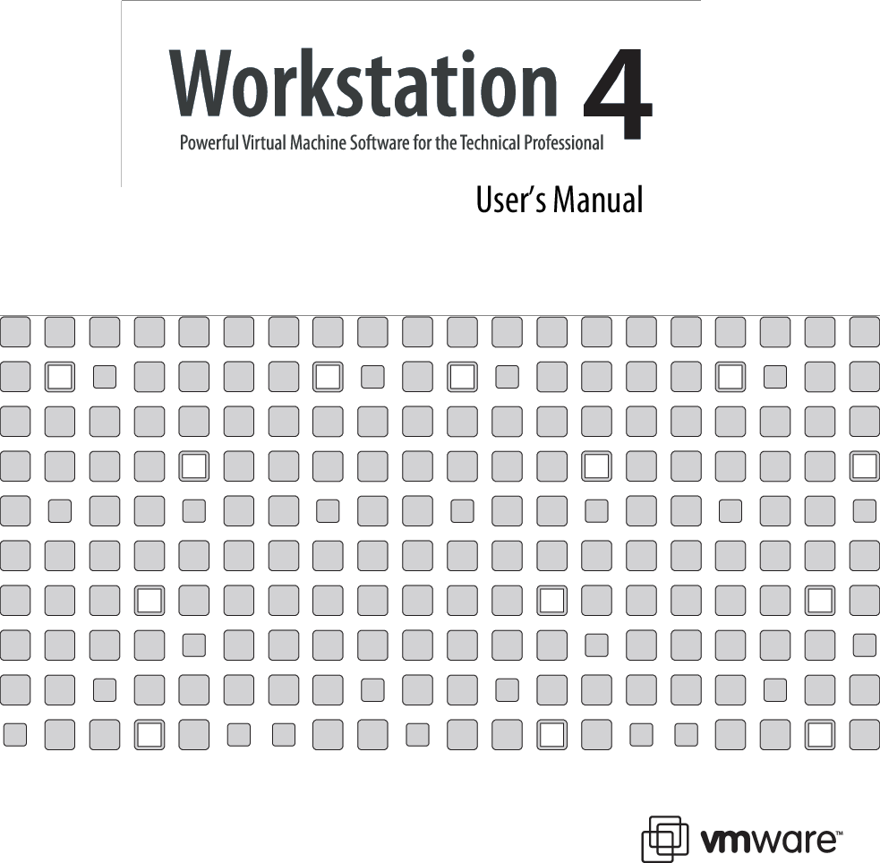 Vmware Workstation User's Manual 4.0 Instruction Ws40
